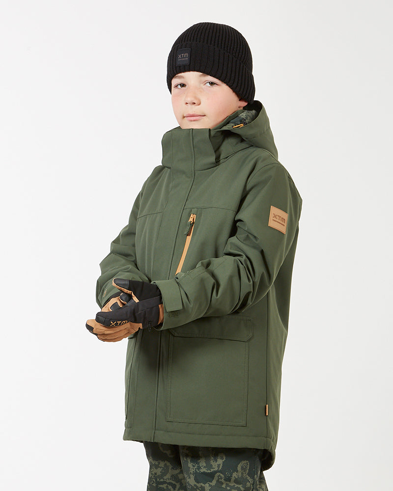 Rumble Kids Snow Jacket Ivy – XTMPerformanceUSA