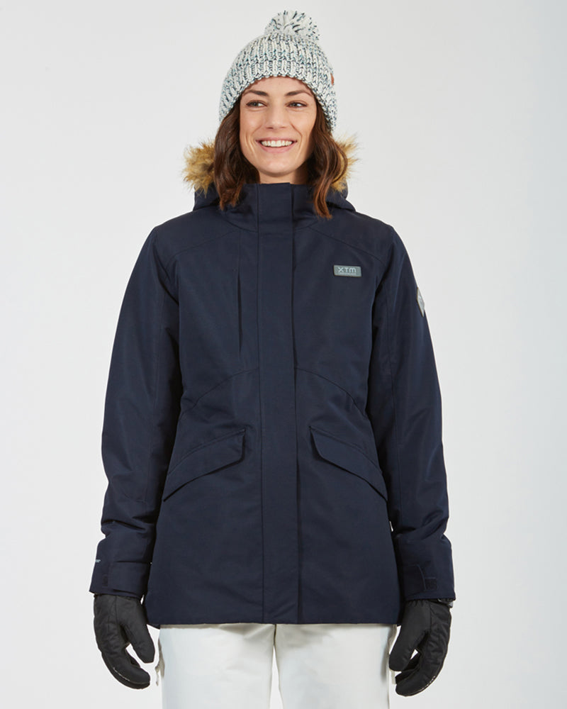 Kelsey III Womens Snow Jacket Navy – XTMPerformanceUSA